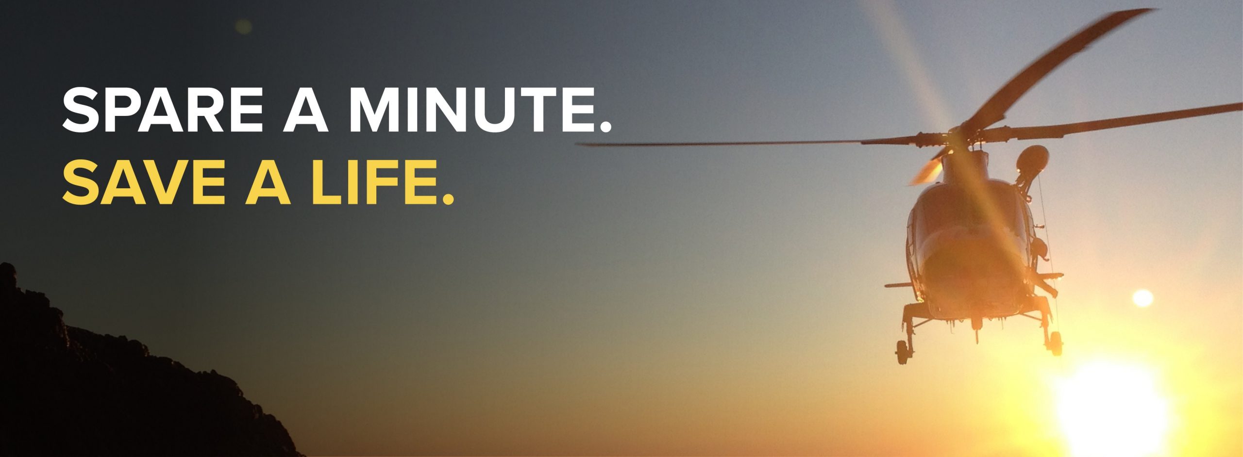 Sparing a minute to save a life, donor campaign